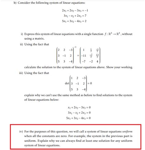 Solved Linear Algebra For Computer Science Please Explain Chegg