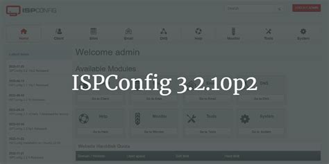 ISPConfig 3 2 10p2 Released ISPConfig