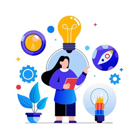 Business Idea Solution Solve Company Problem Illustration Premium Ai Generated Vector