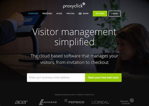 Proxyclick Visitor Management Aards Nominee