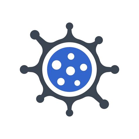 Premium Vector Bacteria Virus Icon