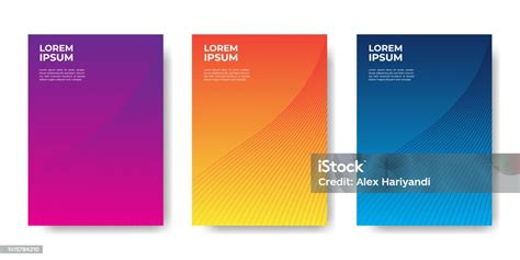 물결 모양의 하프 톤 라인 요소가있는 그라디언트 다채로운 추상 원 배경 벡터 일러스트레이션 패턴에 대한 스톡 벡터 아트 및 기타 이미지 Istock