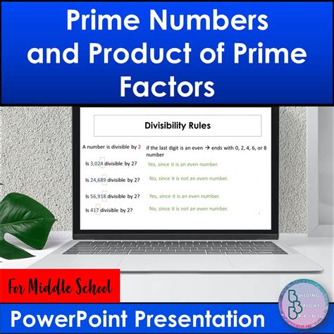 Prime Numbers And Product Of Prime Factors PowerPoint Presentation Lesson Made By Teachers