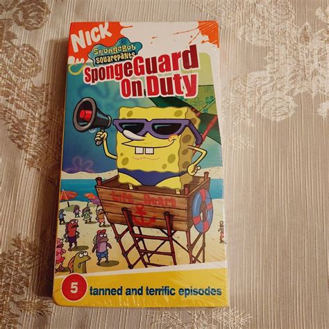 Spongebob Movie Vhs