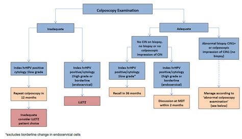 Cervical Screening With Hpv As Primary Screening Test Colposcopy And Management Of Results