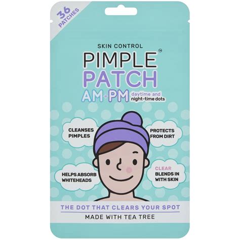 Skin Control Pimple Patch Am And Pm Mixed 36 Pack Woolworths