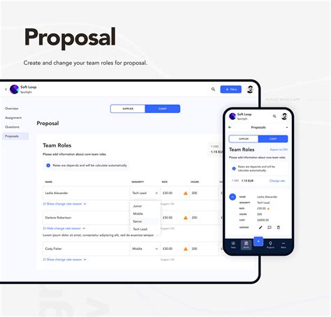 Project Management Web App Behance