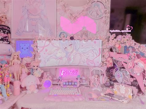 Pin On Cute Pc Setups Inspo In Pink Vibes Pink Aesthetic Pink Games
