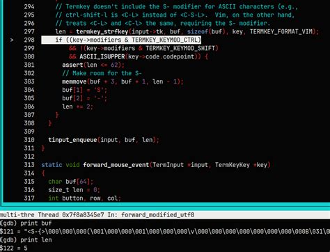 Getchar Returns Garbage For Certain Characters In Xterm · Issue