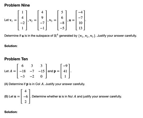Solved Problem Nine 4 5 4 9 6 7 Let Vi V2 U 2 7 8 10 Chegg Com