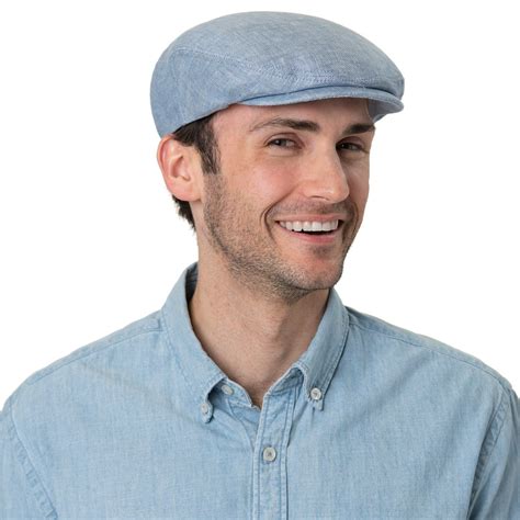 Just Linen Flat Cap By Stetson £8900