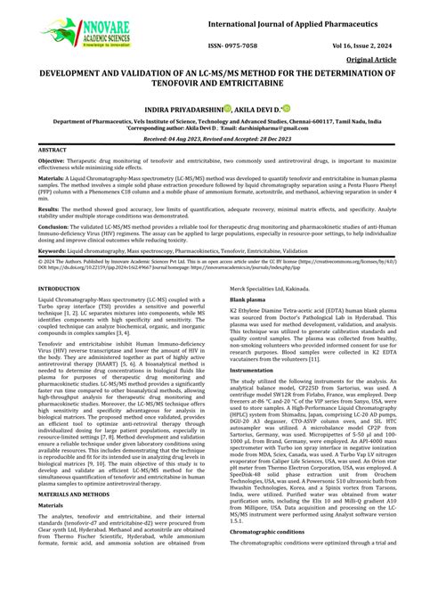 pdf development and validation of an lc ms ms method for the