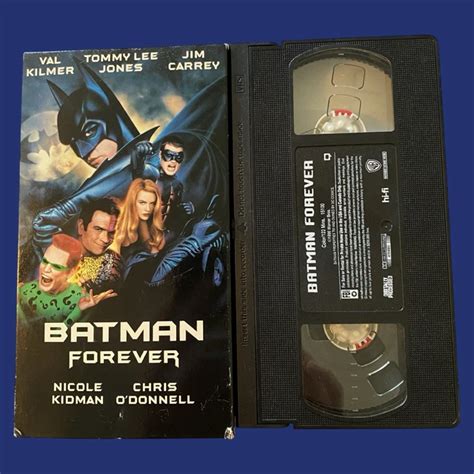 Batman Forever Vhs 1995val Kilmer Jim Carrey Free Shipping £623