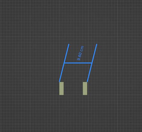 Python Blender Add On Measureit The Measurement Line Generated