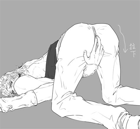 Rule 34 1boy Dio Brando Face Down Ass Up Jojos Bizarre Adventure Male Male Only Solo Top Down