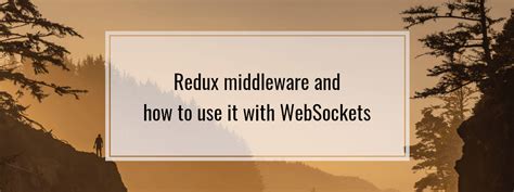 Redux Middleware And How To Use It With Websockets