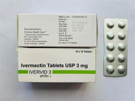 3mg Ivermectin Tablets At ₹ 132 Strip Iverheal Tablet In Nagpur Id
