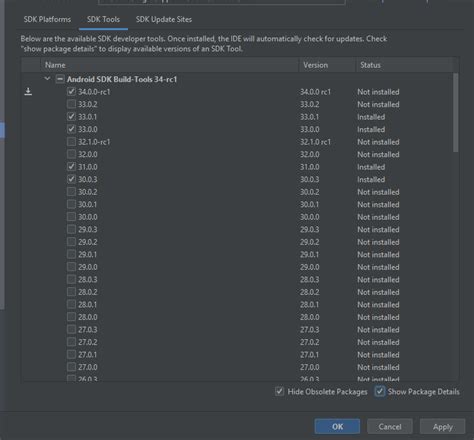React Native Installing Another Android Sdk Version Stack Overflow