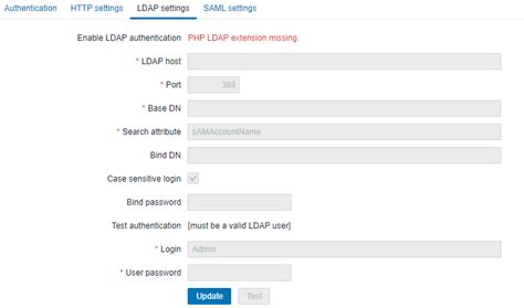 Ldap Bad Authentication Zabbix Forums