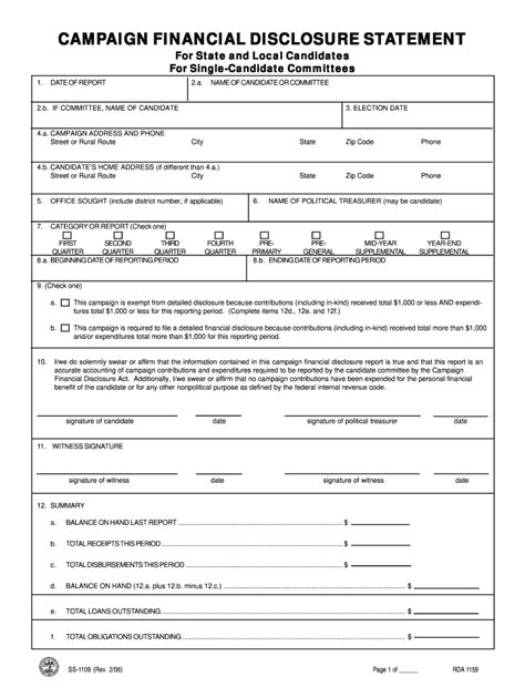 Daf Form Comsec 1109 Printable Form 2025