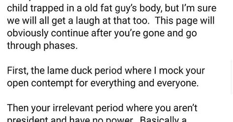 Trumps Satire Page Made His Concession Speech Today Im Gonna Miss