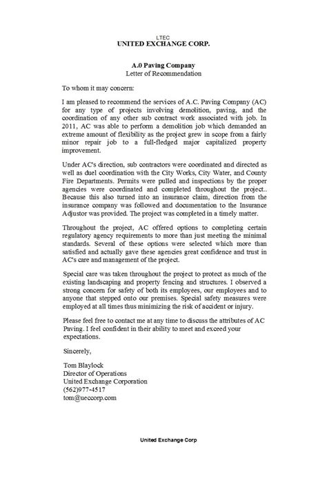 45 Awesome Business Reference Letters TemplateArchive