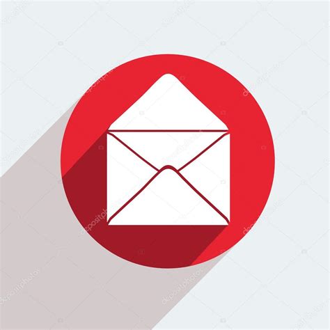 Red Message Icon Free Icons Library