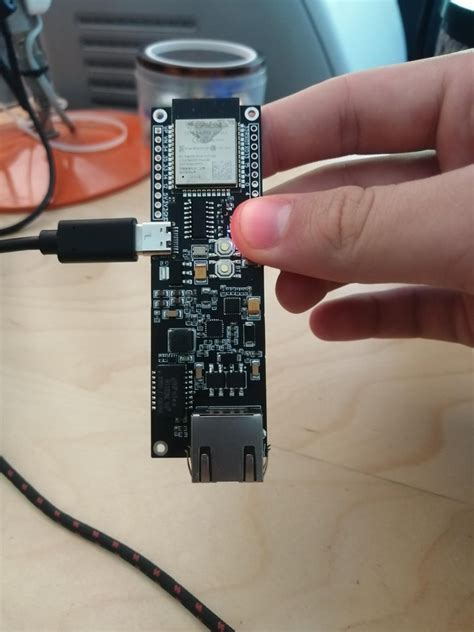 Esp32 Stick Development Boardspoe A Poe P Eth Blink Instructables