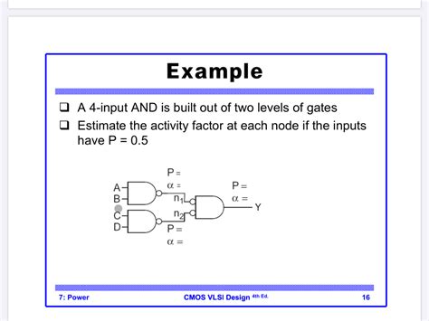Solved Example A 4 Input And Is Built Out Of Two Levels Of