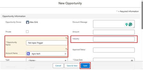 Auto Populate Fields Using Apex Trigger In Salesforce