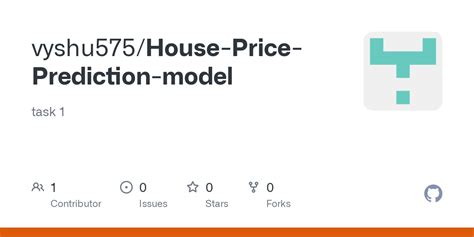 Github Vyshu575house Price Prediction Model Task 1