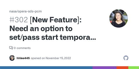 [new feature] need an option to set pass start temporal time for