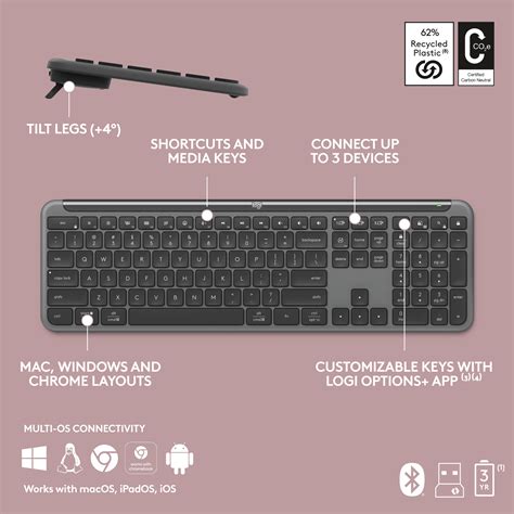Questions And Answers Logitech Mk955 Signature Slim Full Size Wireless Keyboard And Mouse Combo
