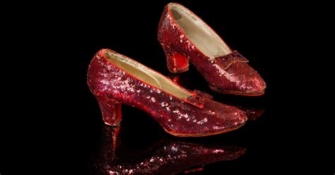 Ruby Slippers Worn By Judy Garland In Wizard Of Oz Sell For 325