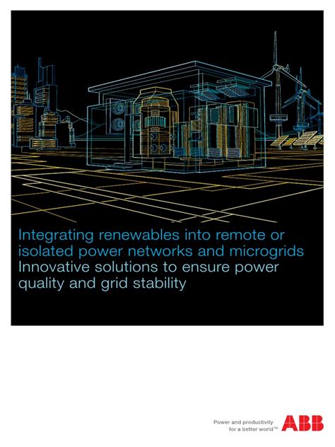 Brochure Integrating Renewables Into Microgrids Pdf Distributed Generation Wind Power