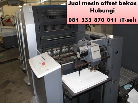 Cara Kerja Offset Printing Belajar Di Rumah