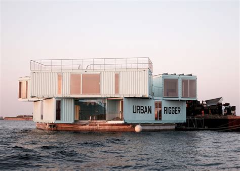 BIG Stacks Shipping Containers To Create Floating Student Housing