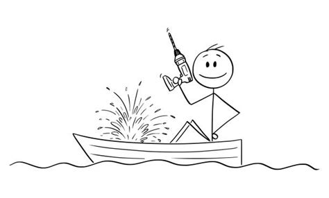 Leaking Boat Illustrations Royalty Free Vector Graphics And Clip Art