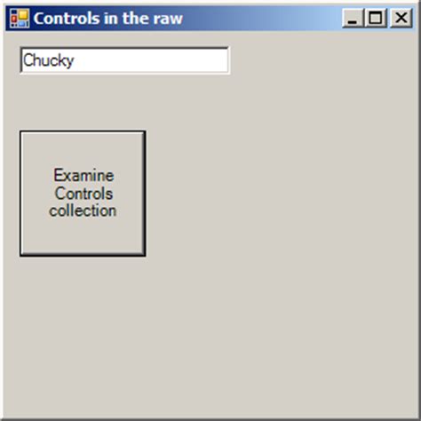 Get All Controls On A Form Window Control Gui Windows Form C C