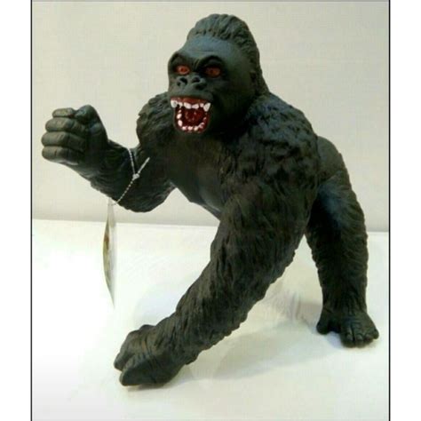 ก๊อซซิล่าใหญ่ยักษ์เนื้อยางพาราสูง41cm ก๊อซซิล่าเดินได้ คิงคองเนื้อยางพาราขนาด20มีเสียงด้วยจ้า