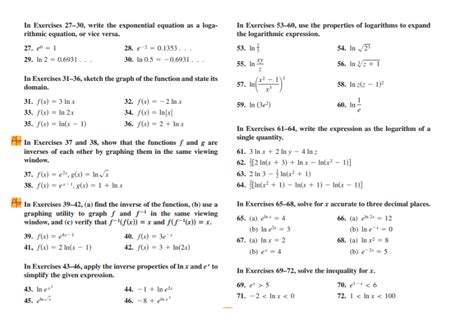 Solved In Exercises 27 30 Write The Exponential Equation As Chegg Com