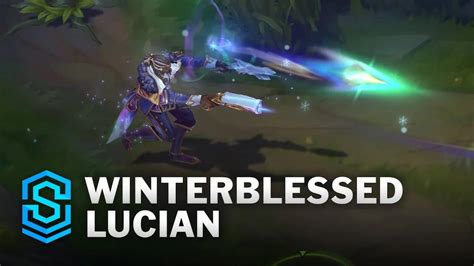 Winterblessed Lucian Skin Spotlight Pre Release Pbe Preview