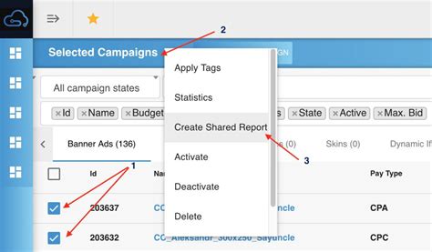 How To Create Shared Reports Goadserver Documentation