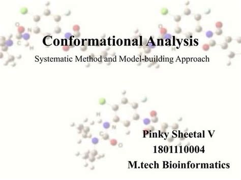 Comfa Comfa Comparative Molecular Field Analysis Ppt