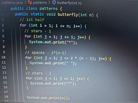 🌟 Day 4 Of My Java Journey Butterfly Pattern Logic Unlocked Aksh Singh