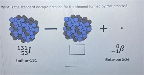 Solved What Is The Standard Isotopic Notation For The