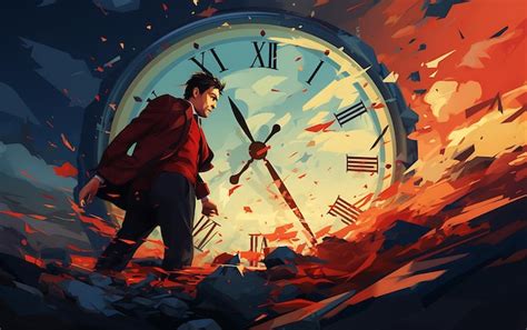 Premium Ai Image Steal Time Productivity Or Procrastination Problem