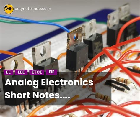 Analog Electronics Short Notes Pdf Part 6 New Topic