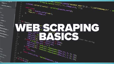 Web Scraping Basics What You Need To Know To Get Started Youtube