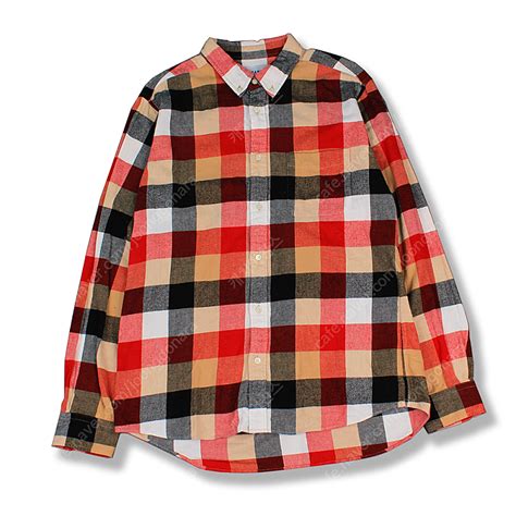 빔즈 멀티 칼라 바둑판 셔츠 티셔츠캐쥬얼의류 중고나라